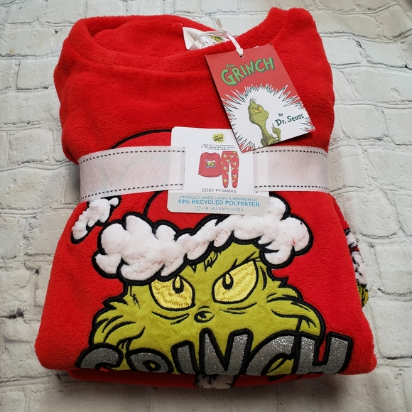 The Grinch | Intimates & Sleepwear | The Grinch Christmas Pajamas Red ...